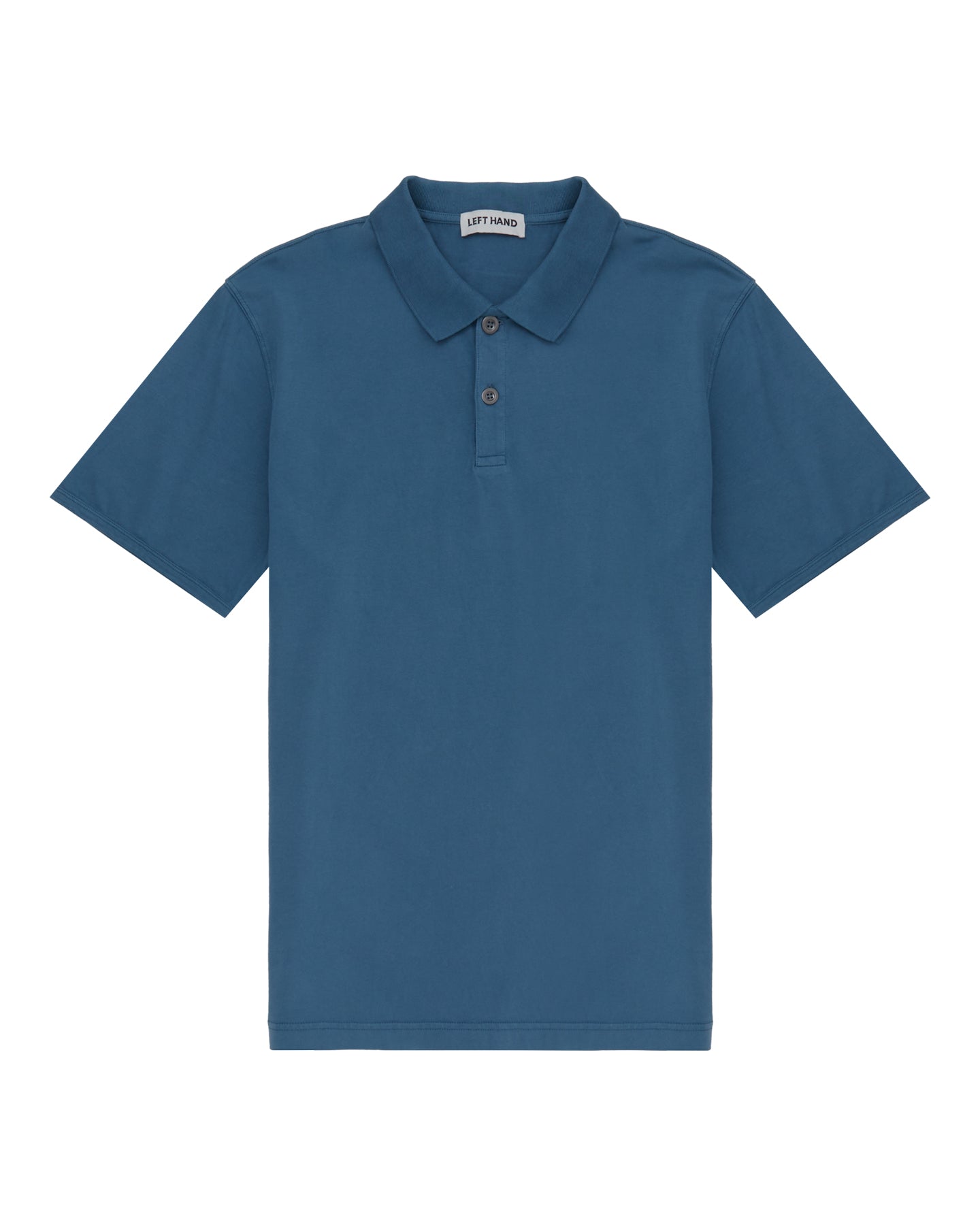 Polo Shirt - Mid Blue | Left Hand Sportswear