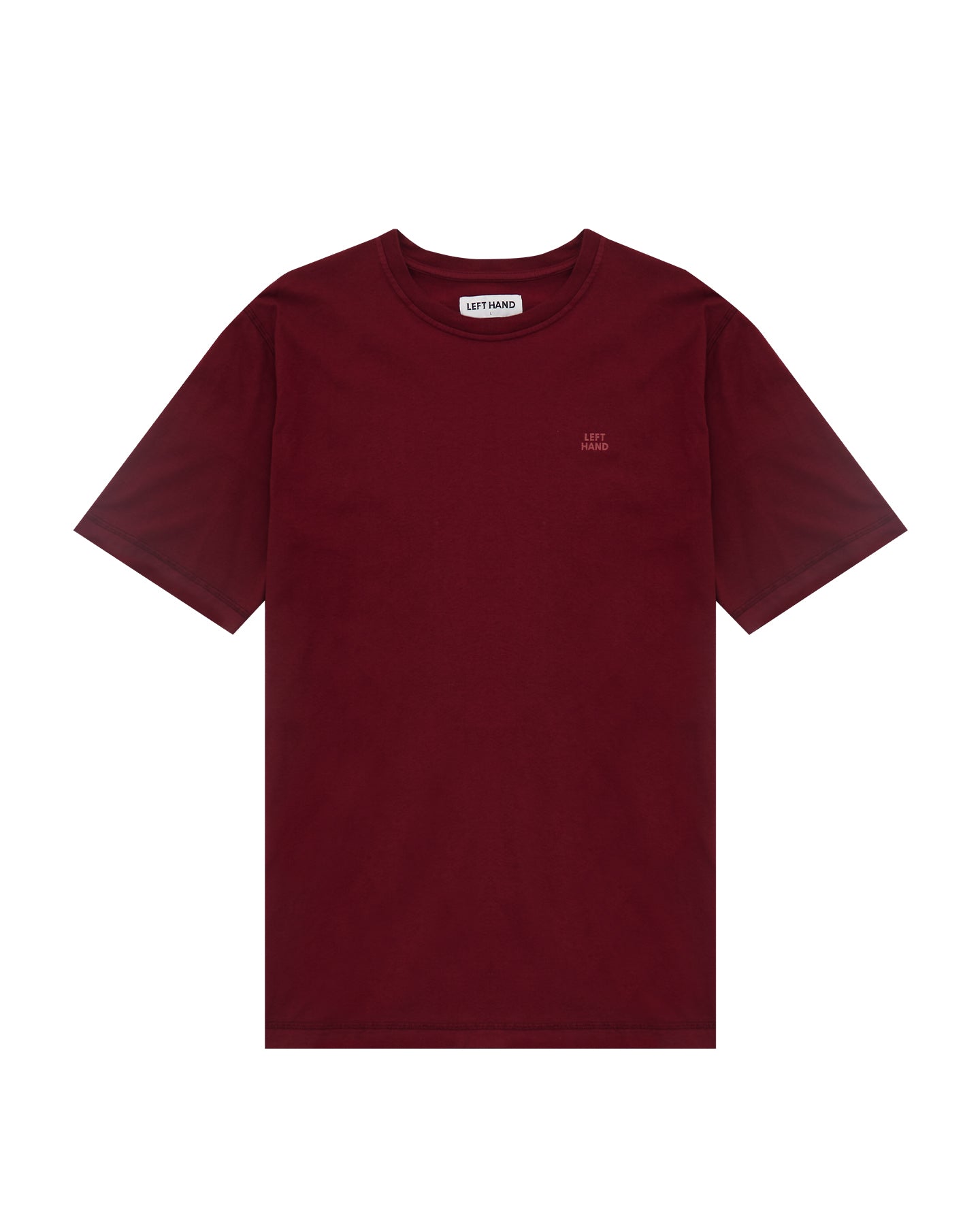 Core Tee - Burgundy | Left Hand Sportswear