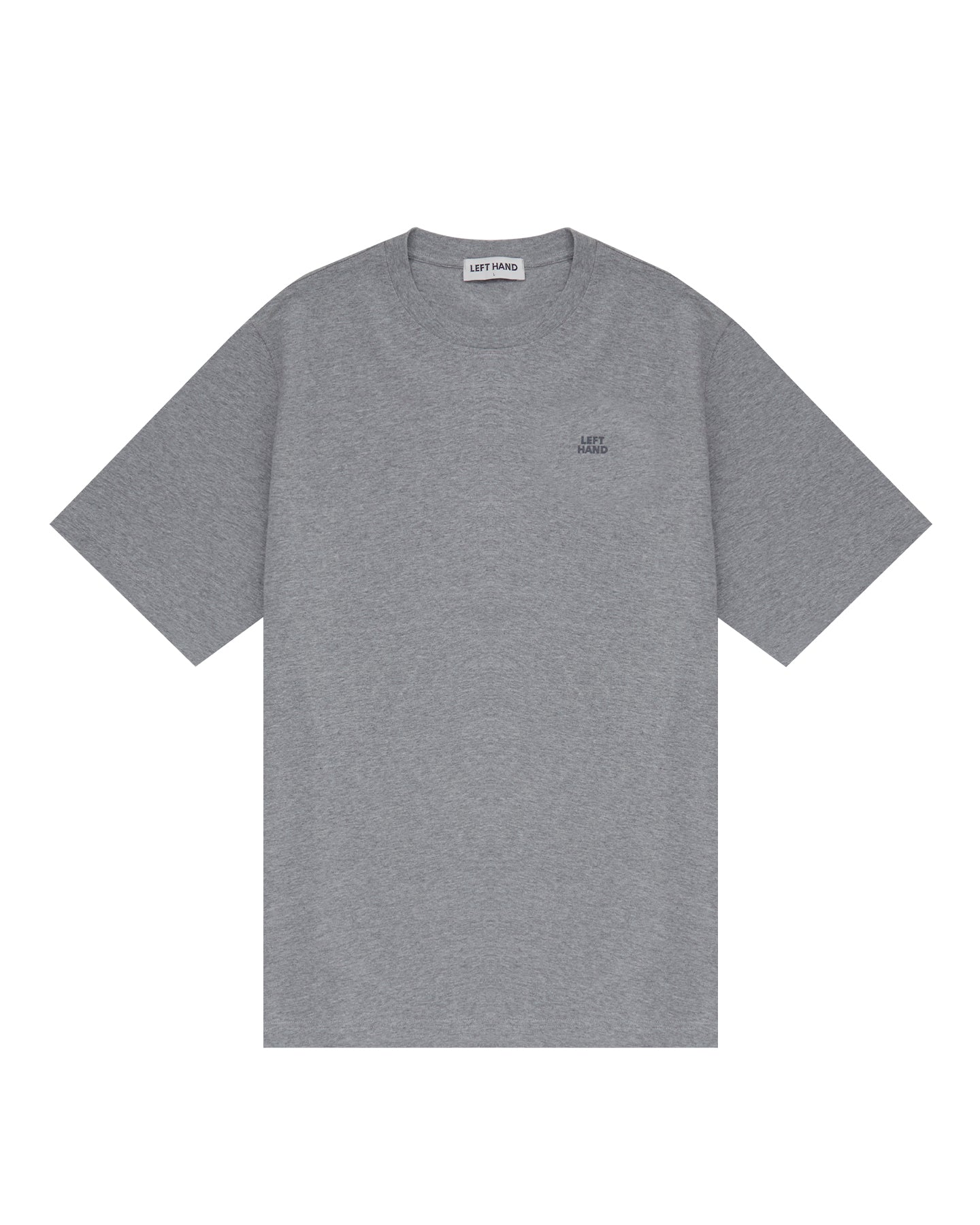 Core Tee Grey Marl - Light Grey | Left Hand Sportswear